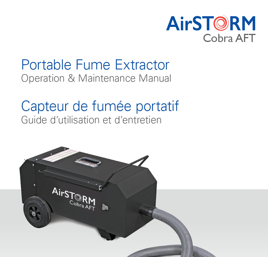 AirSTORM Cobra AFT Portable Fume Extractor – Messer Canada Inc.